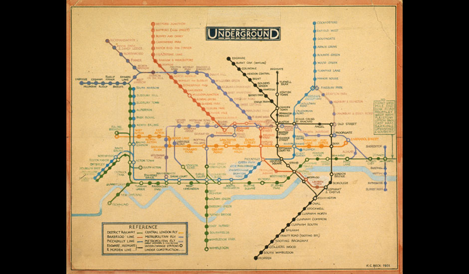 Information Visualization: Mapping the Underground | The Story of ...
